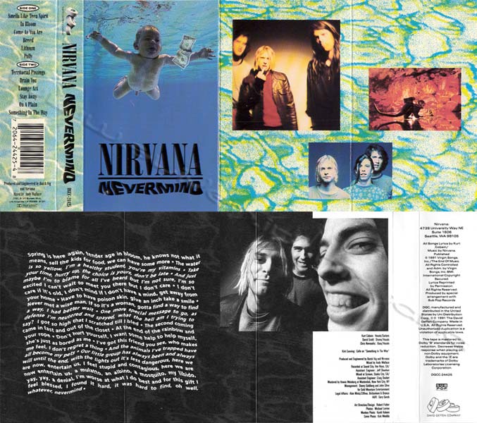 Nevermind Nirvana Tracklist